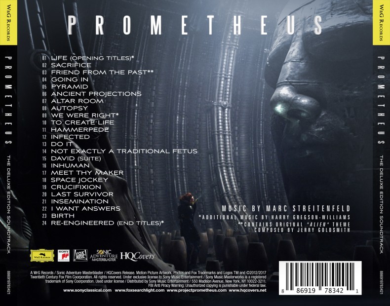 “Prometheus (Deluxe Edition)” by Marc Streitenfeld, Harry Gregson ...