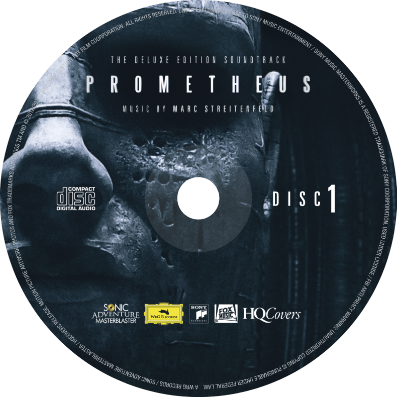 “Prometheus (Deluxe Edition)” by Marc Streitenfeld, Harry Gregson ...