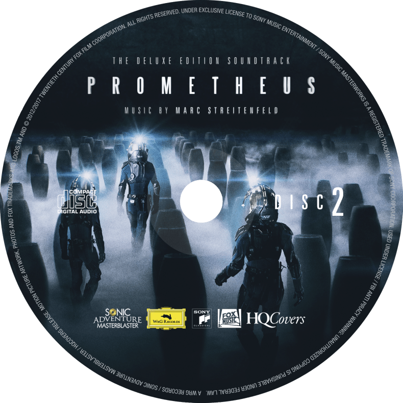 “Prometheus (Deluxe Edition)” by Marc Streitenfeld, Harry Gregson ...