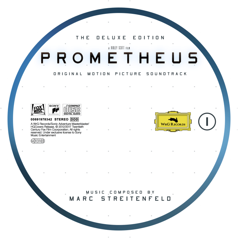 “Prometheus (Deluxe Edition)” by Marc Streitenfeld, Harry Gregson ...
