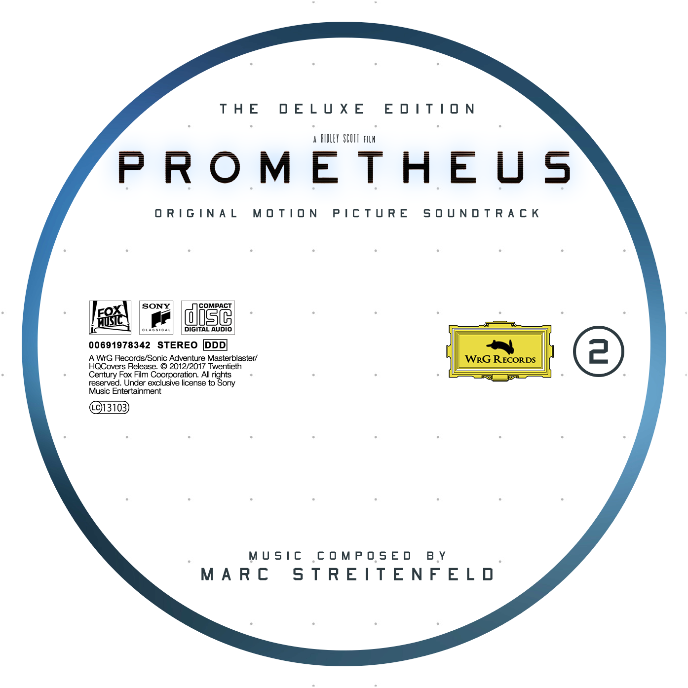 “Prometheus (Deluxe Edition)” by Marc Streitenfeld, Harry Gregson ...