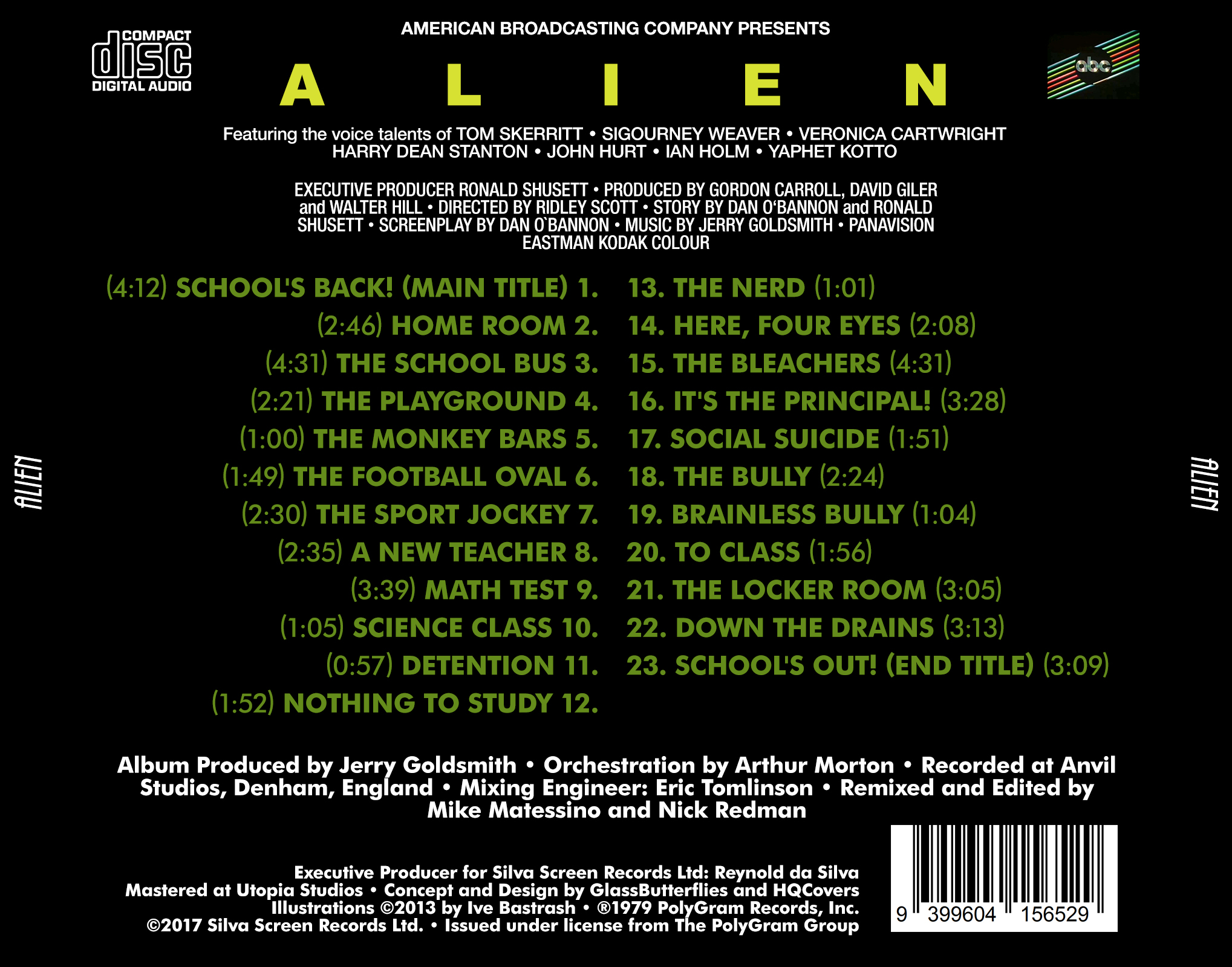 “The Alien Adventures” by Jerry Goldsmith, James Horner, Elliot ...
