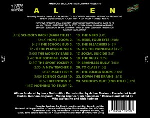 “The Alien Adventures” by Jerry Goldsmith, James Horner, Elliot ...