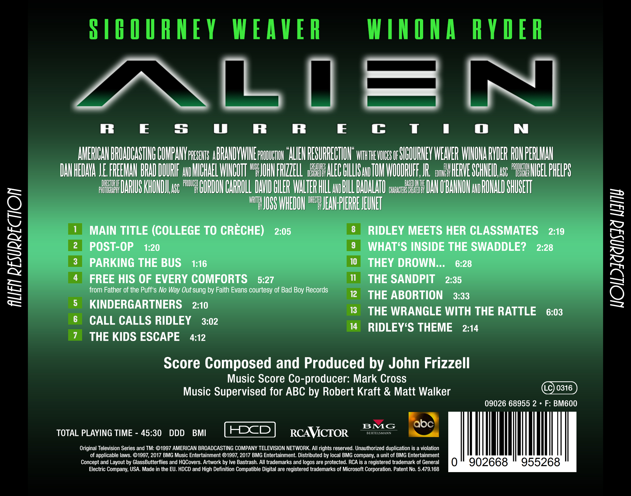 “The Alien Adventures” by Jerry Goldsmith, James Horner, Elliot ...